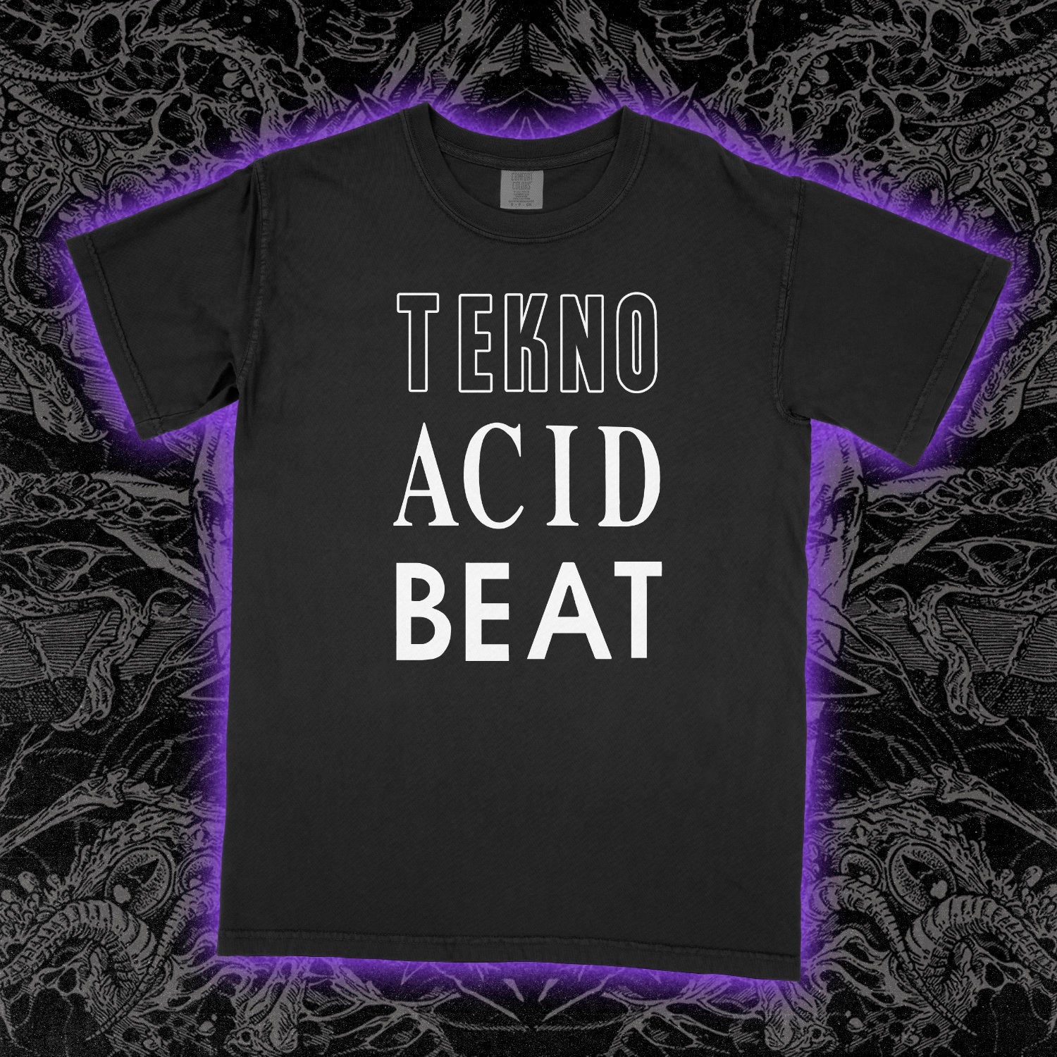 Tekno Acid Beat - Heavy Tee