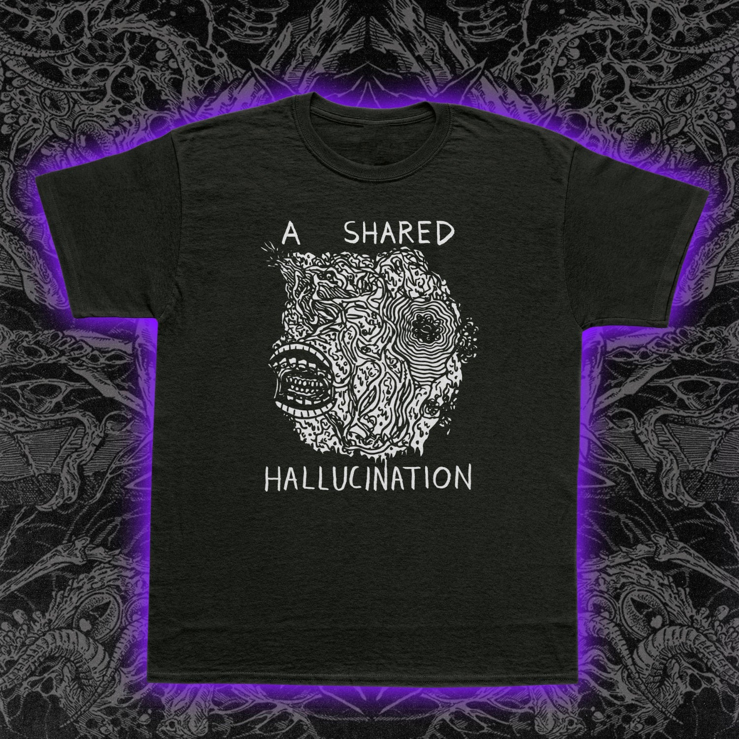A Shared Hallucination Slim Fit Tee | Occult Clothing