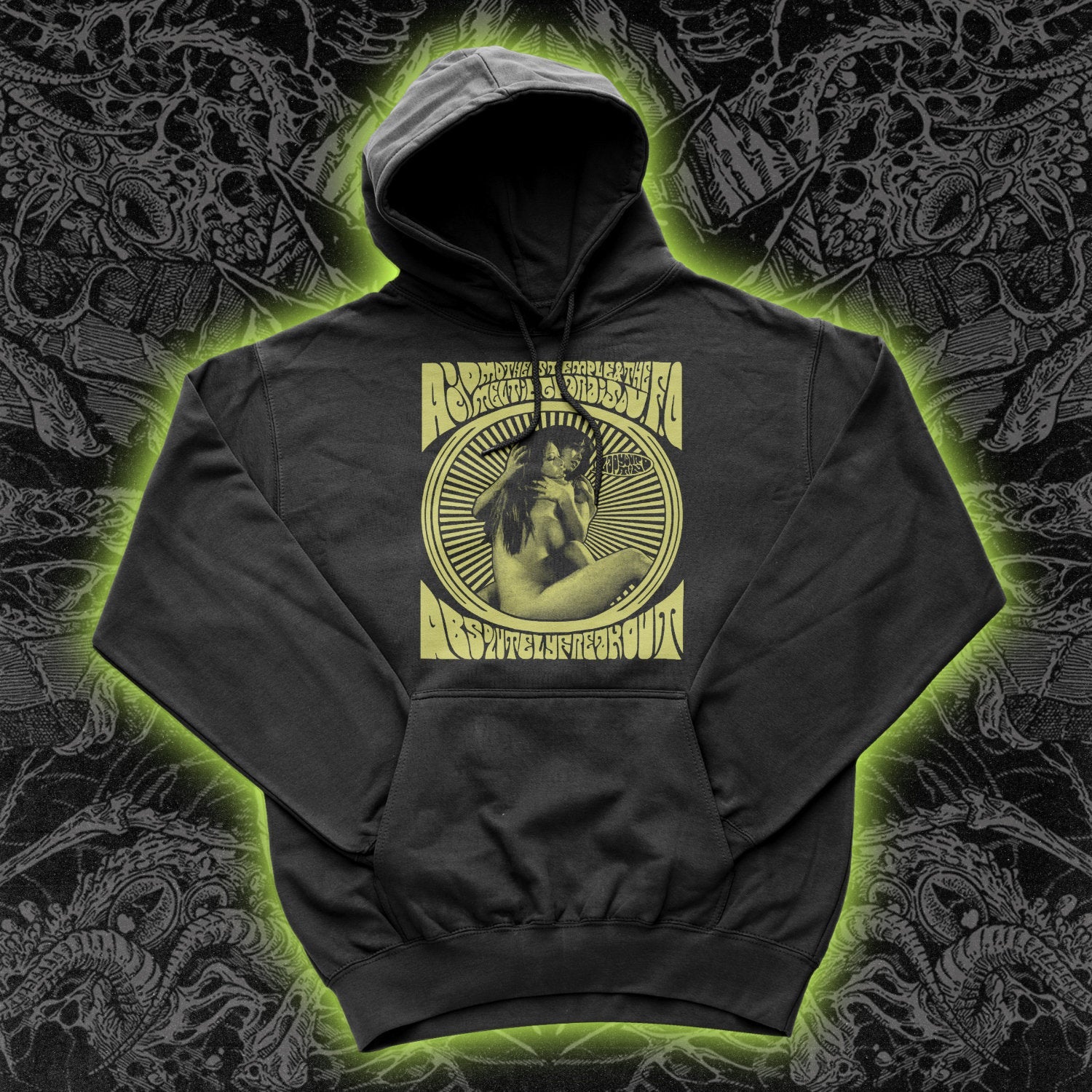 Acid Mothers Freak Out For Dark Colors Hoodie | Occult, Cult, and ...