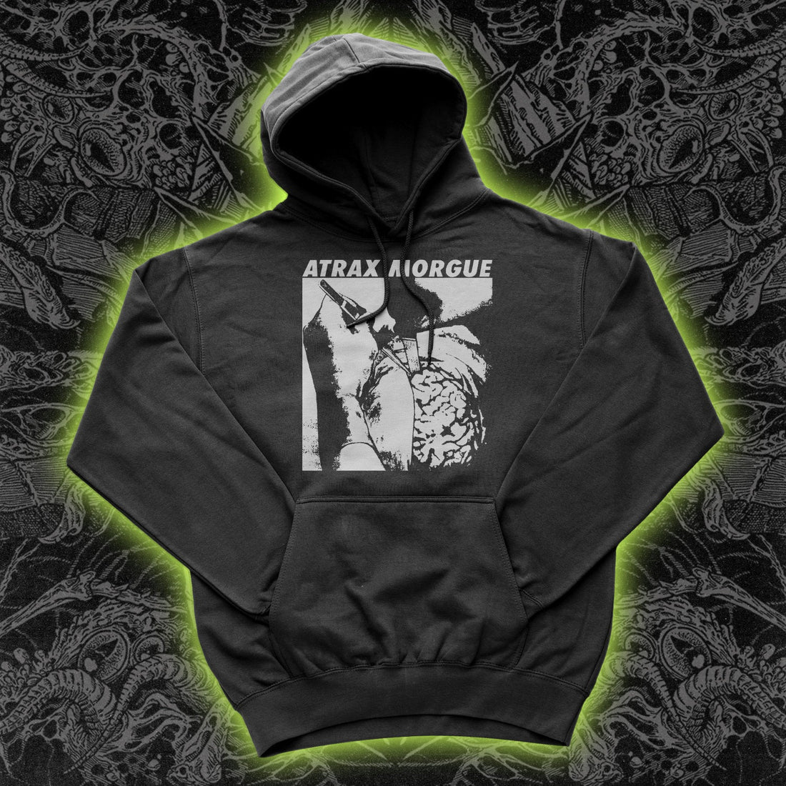 Atrax Morgue Hoodie | Occult Clothing