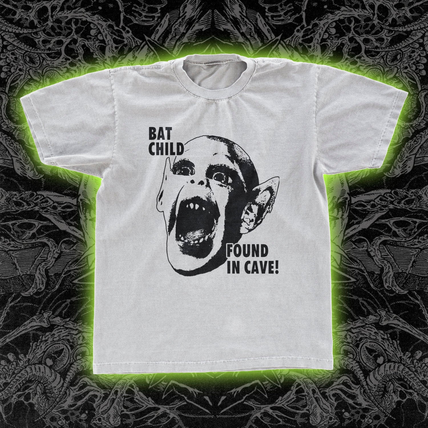 Bat Child Found In Cave Bat Boy | Occult Clothing