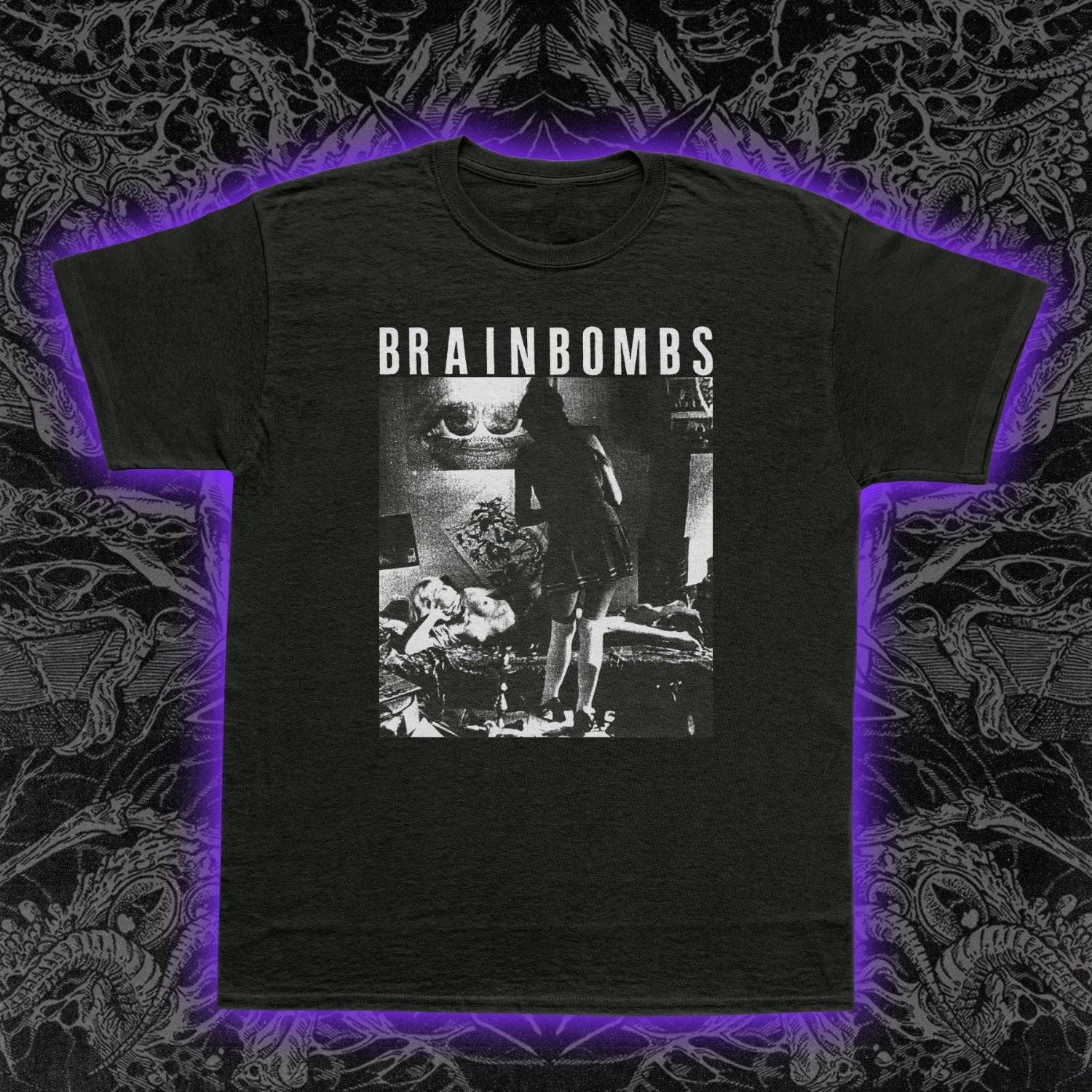 Brainbombs-Burning-Hell-Revised | Occult & Obscure Clothing | Night Channels