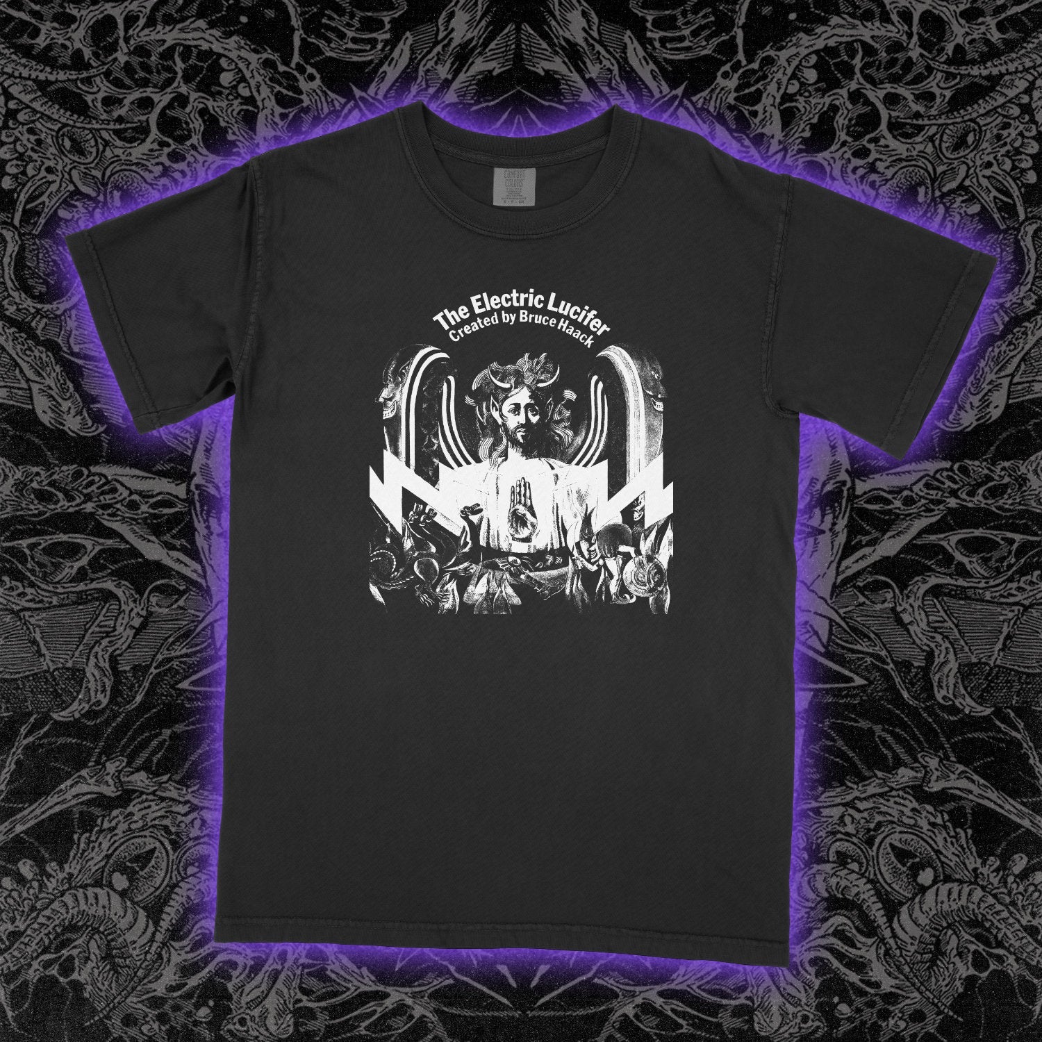 Bruce Haack Electric Lucifer Tee | Occult Clothing