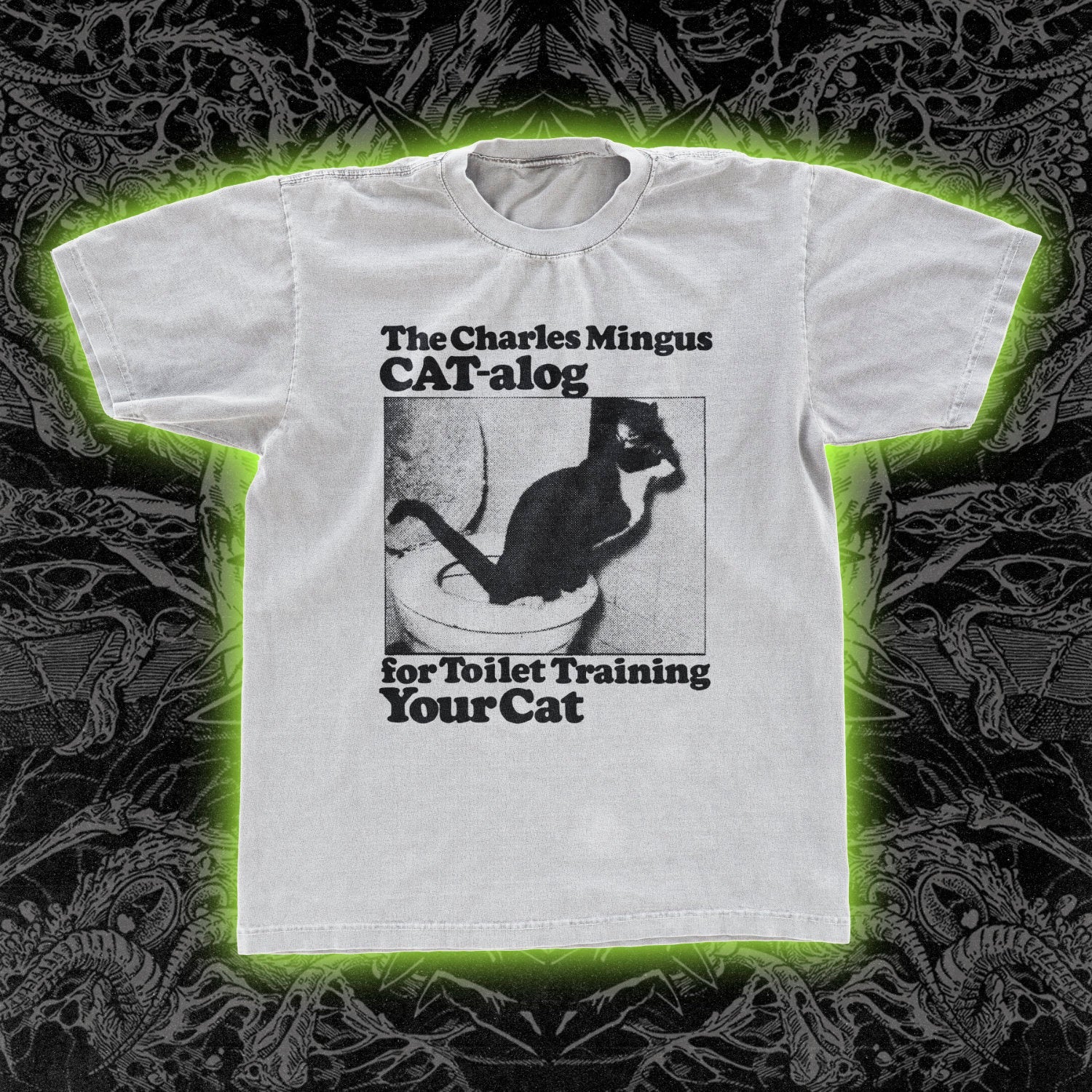 Charles Mingus Cat Toilet Training Shirt | Occult Clothing