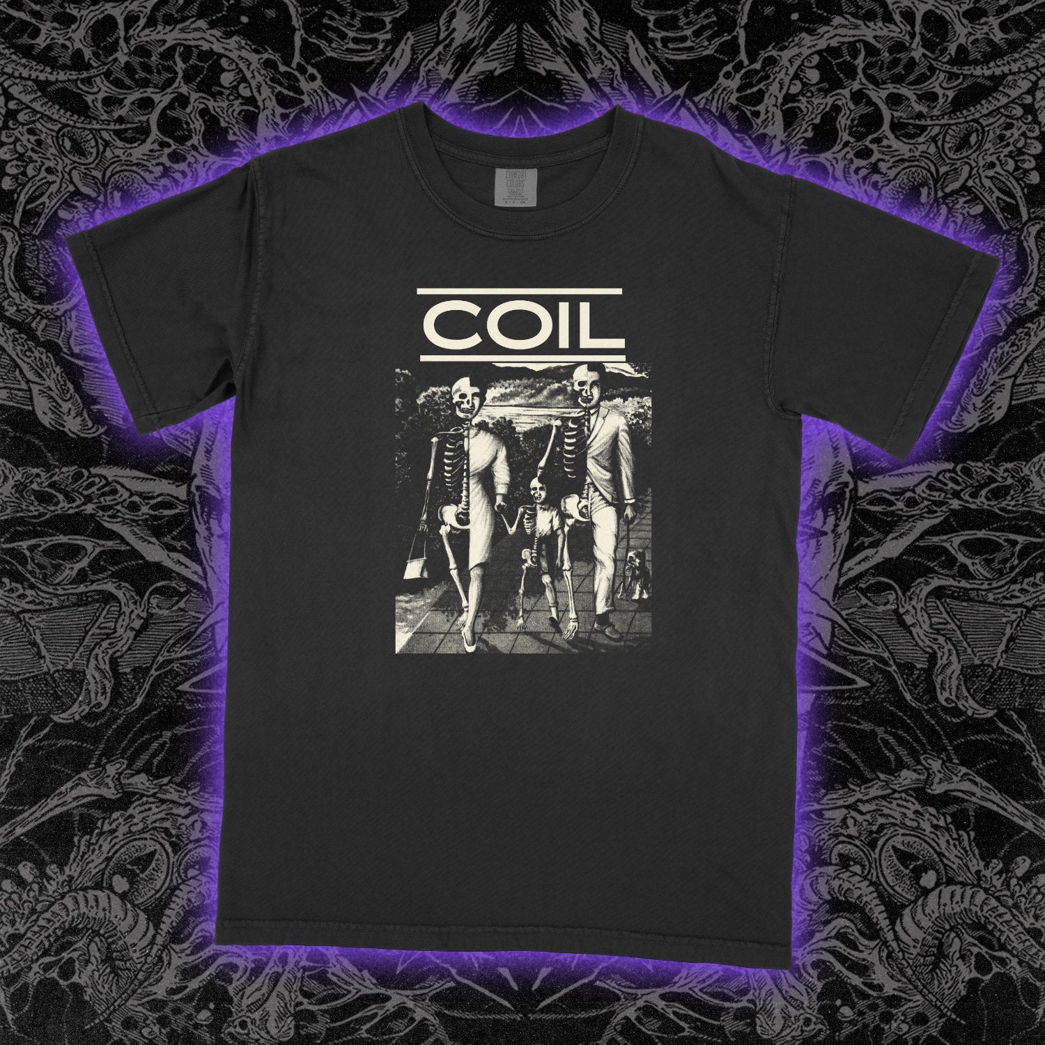 Coil Unnatural History Tee | Occult Clothing