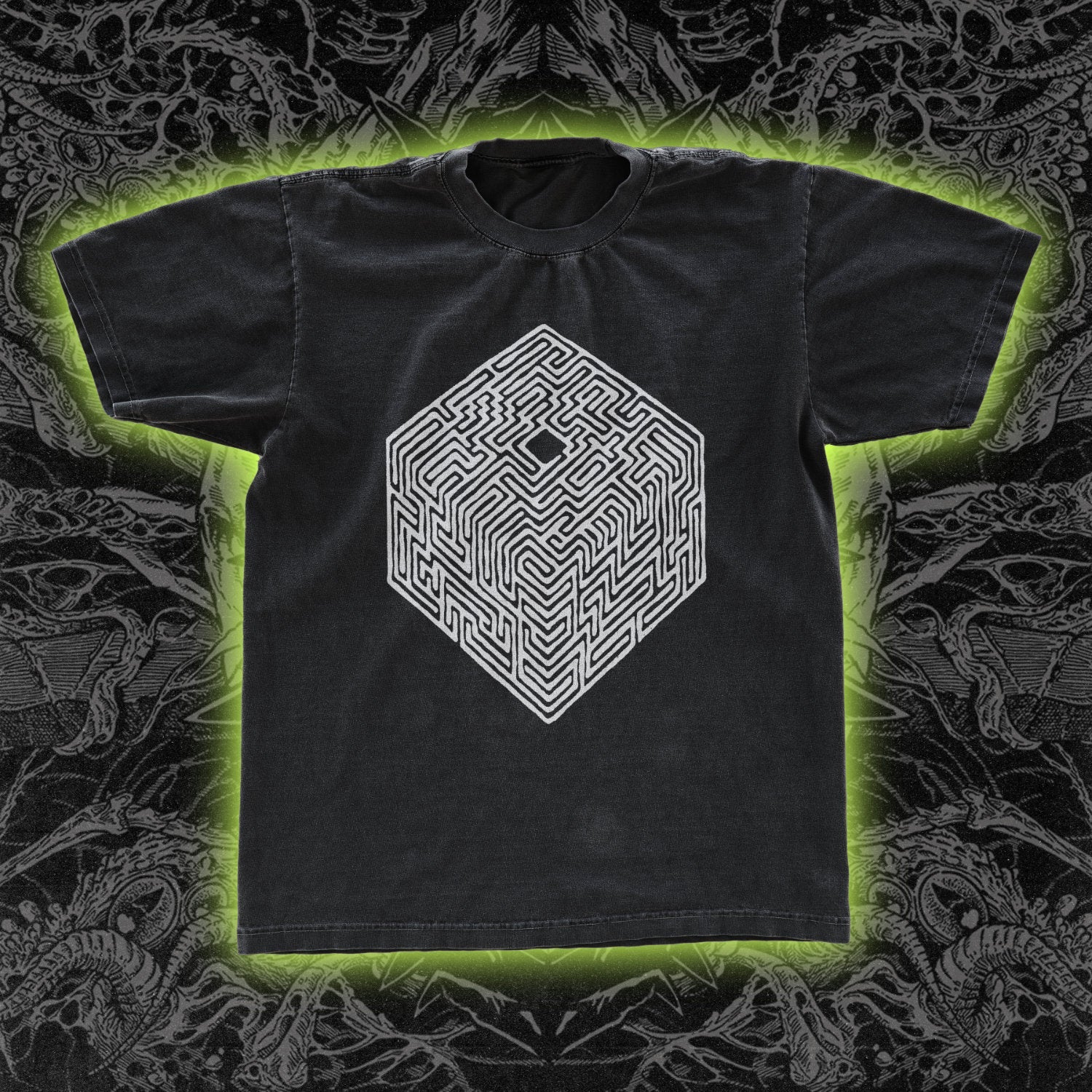 Cube Maze Shirt | Occult Clothing