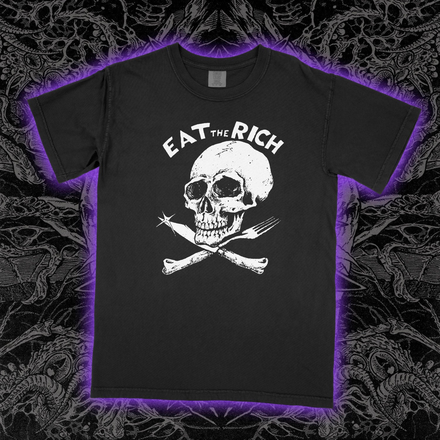 Eat The Rich Tee | Occult Clothing