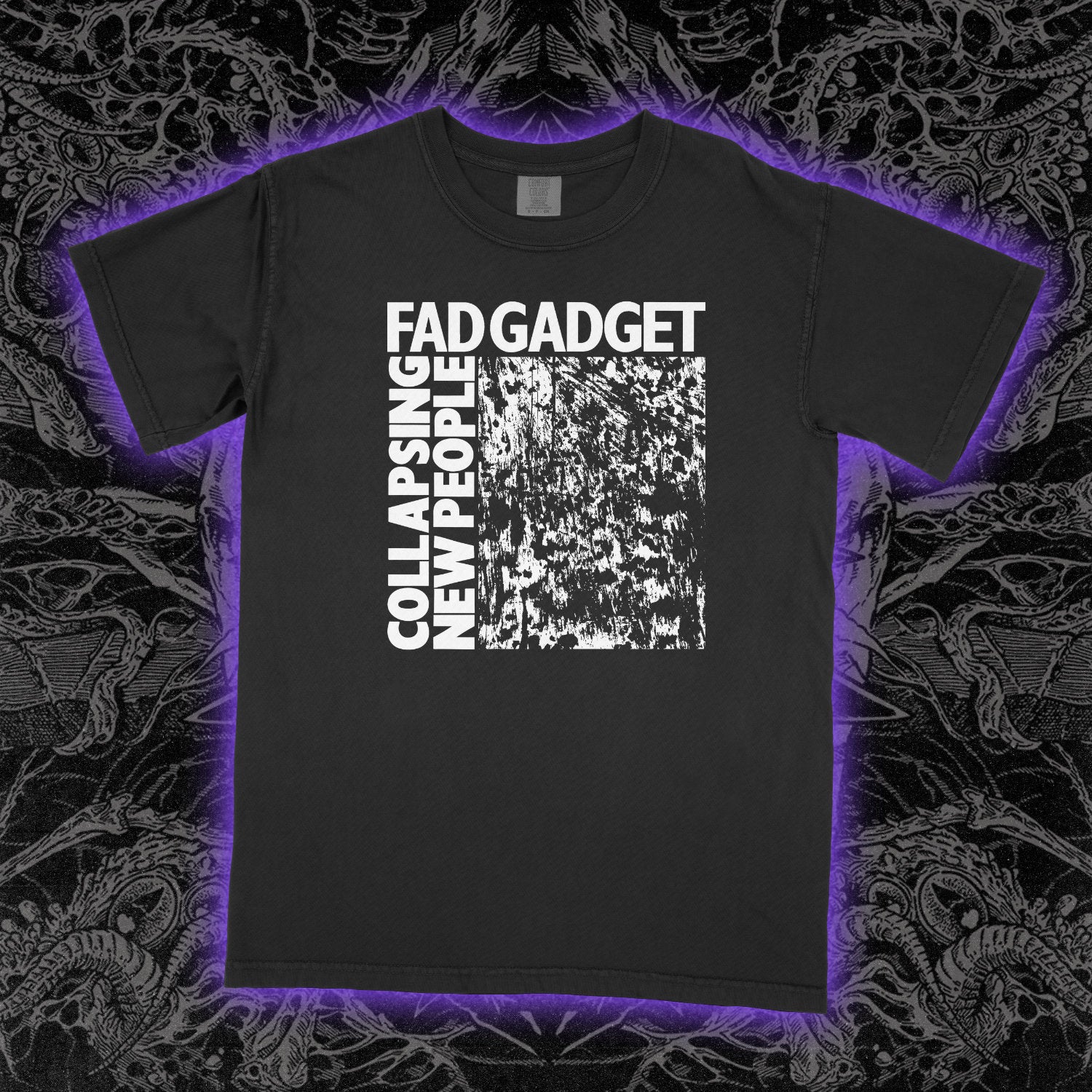 Fad Gadget Collapsing New People Tee | Occult Clothing