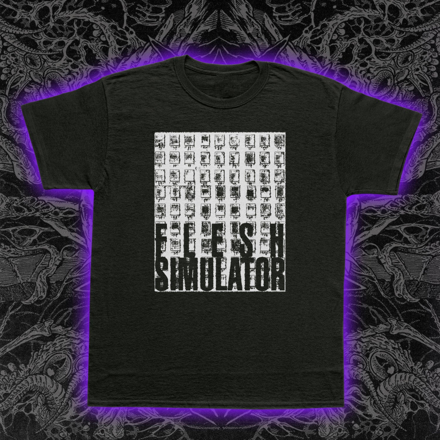 Flesh Simulator FOIA Slim Fit Tee | Occult Clothing
