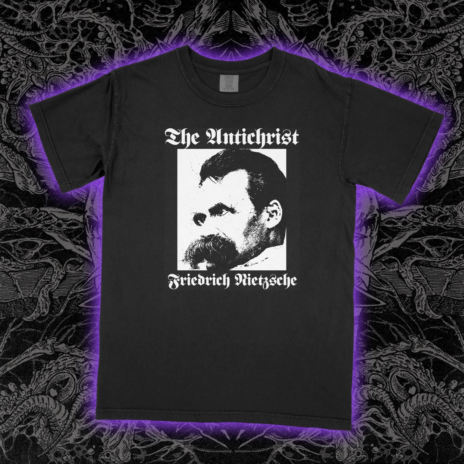 Friedrich Nietzsche Antichrist Tee | Occult Clothing