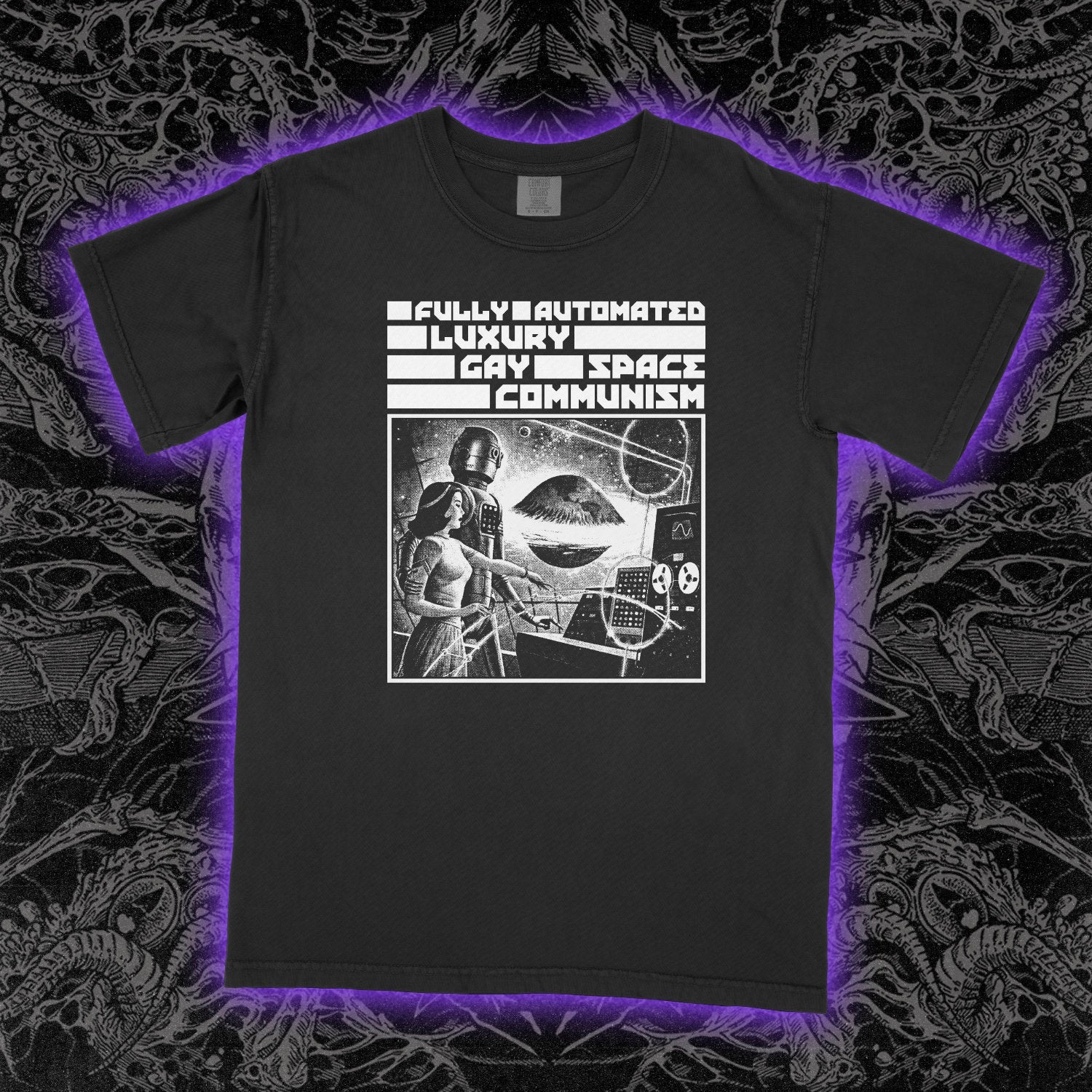 Fully Automated Luxury Gay Space Communism Tee | Occult Clothing
