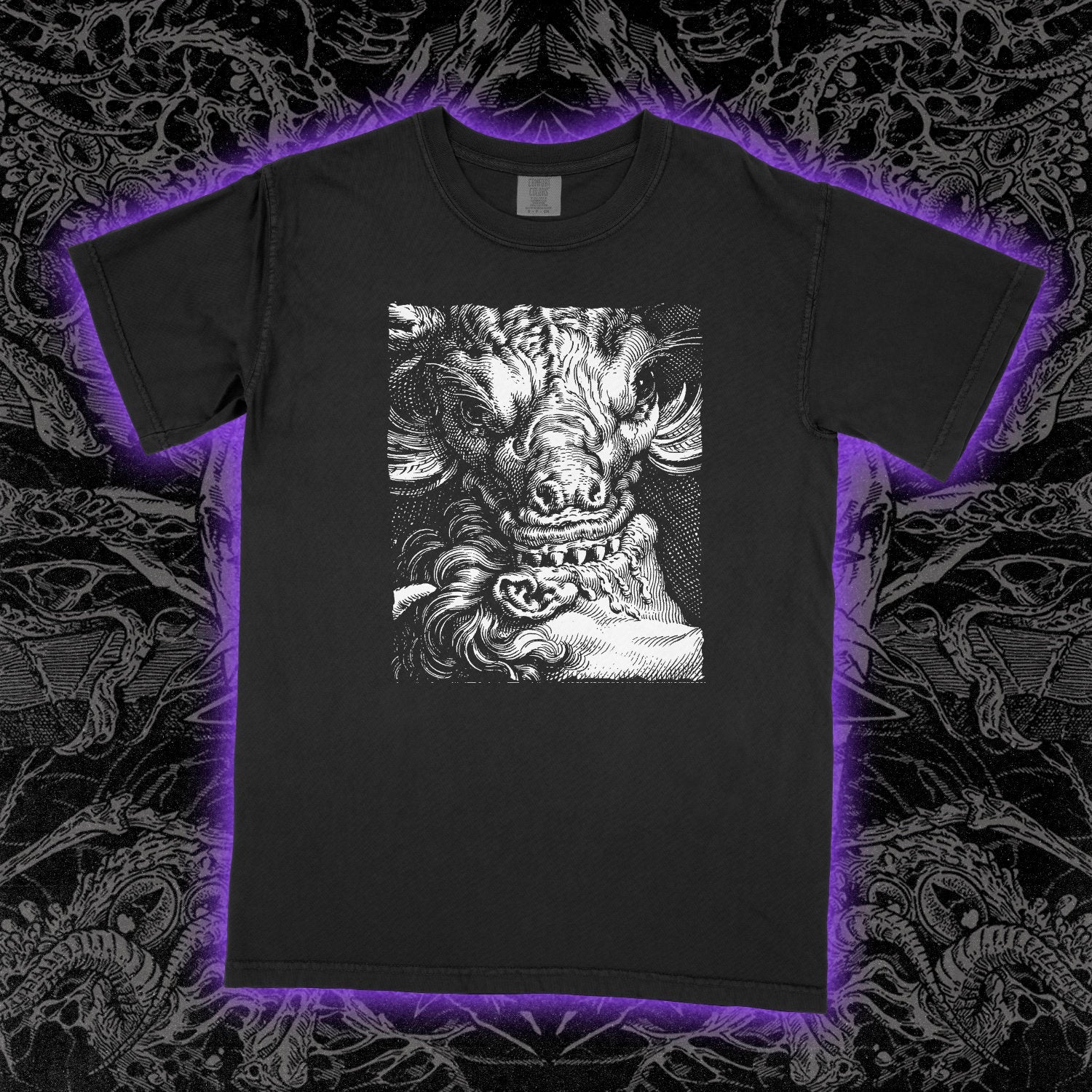 Gnashing Teeth Tee | Occult Clothing