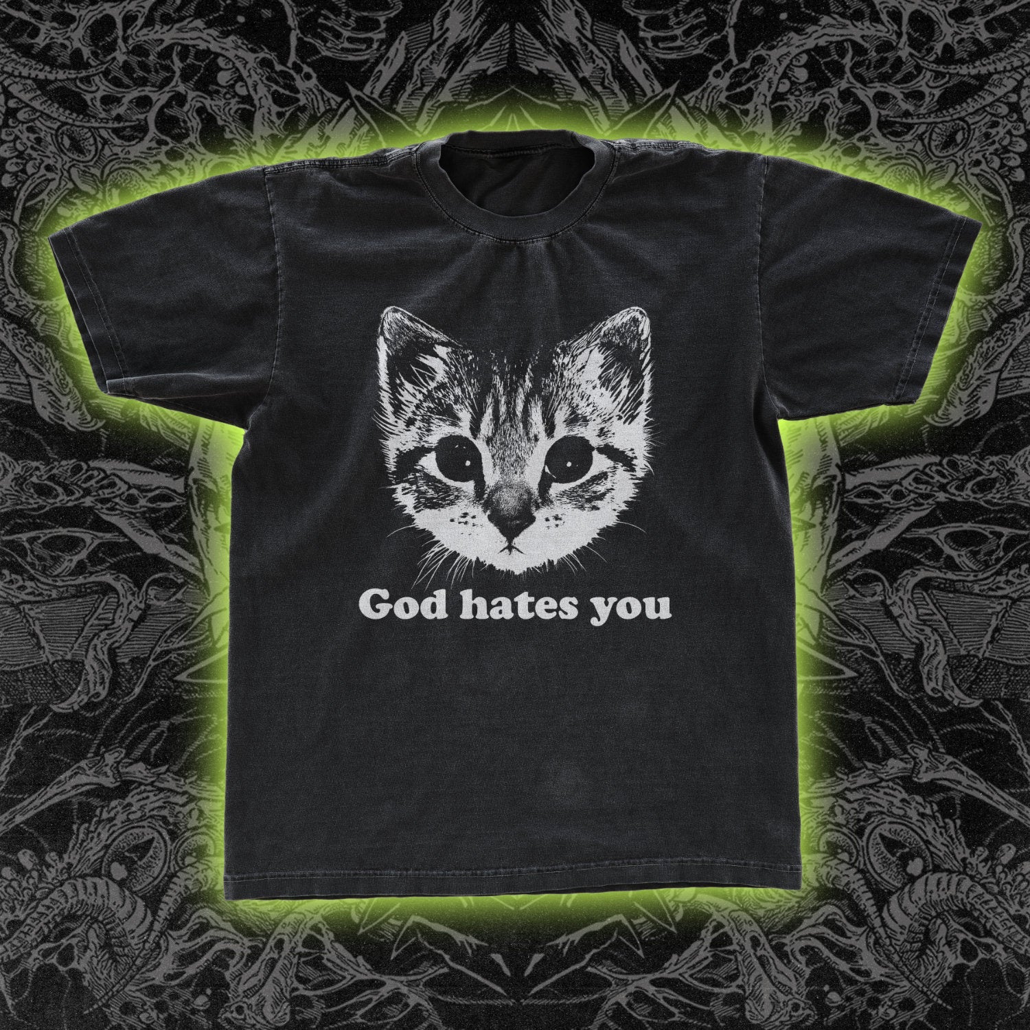 God Hates You Classic Tee | Occult Clothing