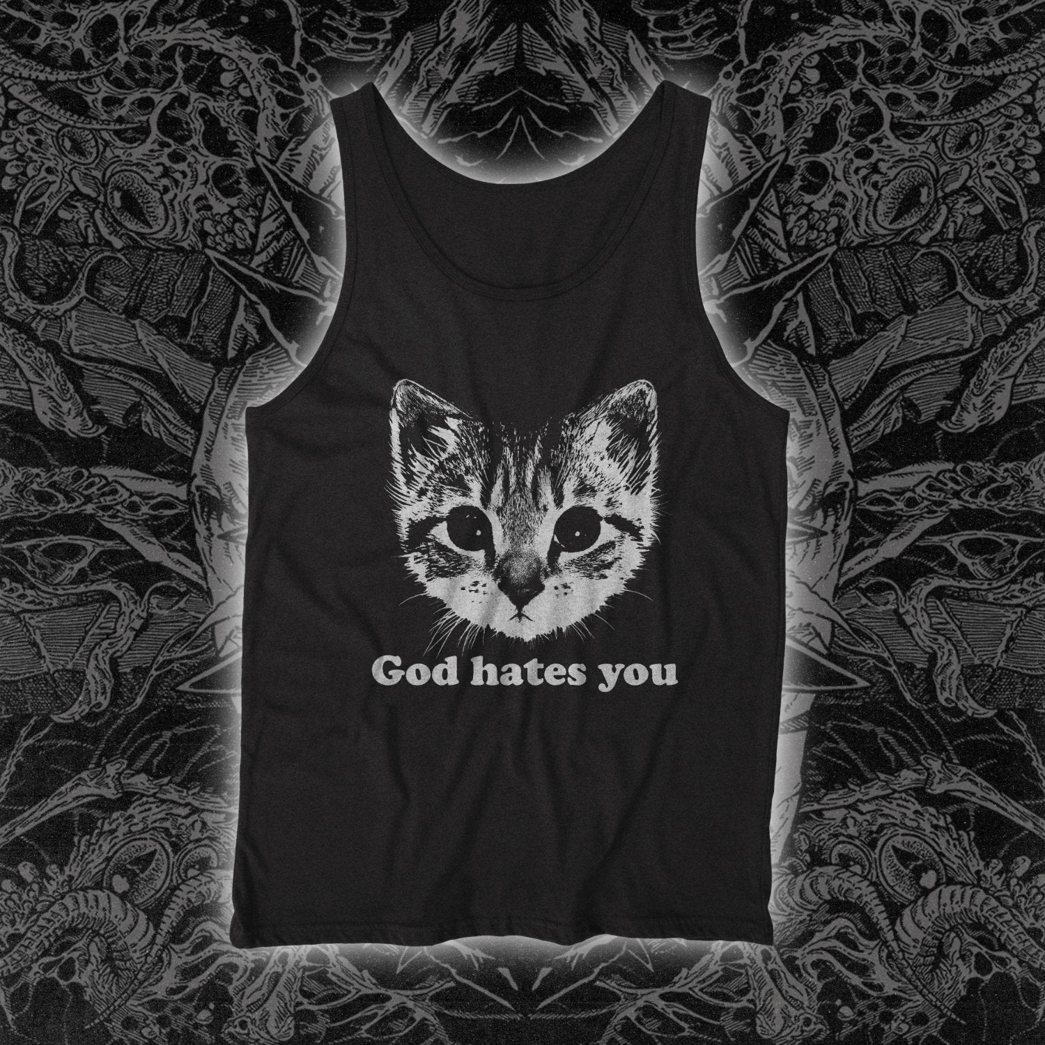 God Hates You Tank | Occult Clothing
