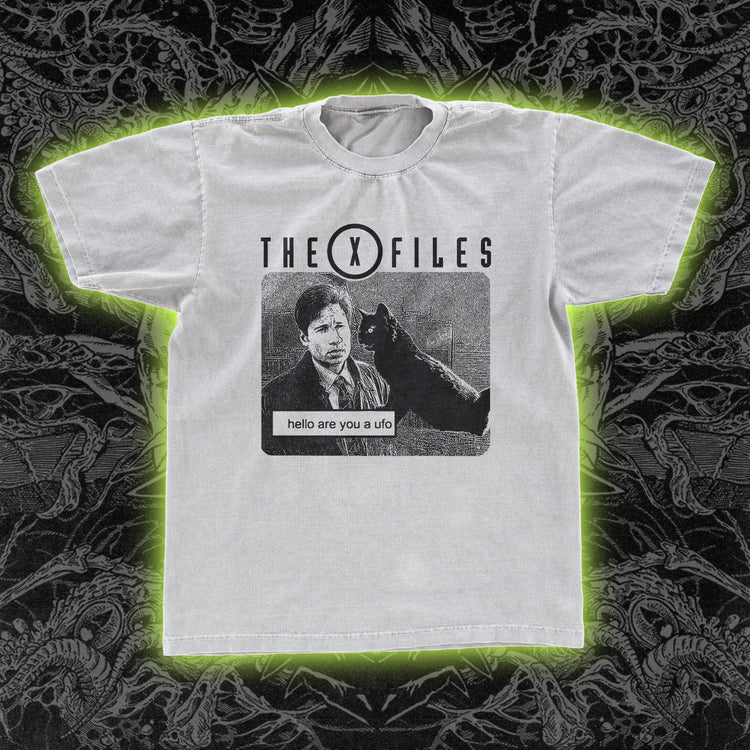 X-Files Hello Are You A UFO - Classic Tee