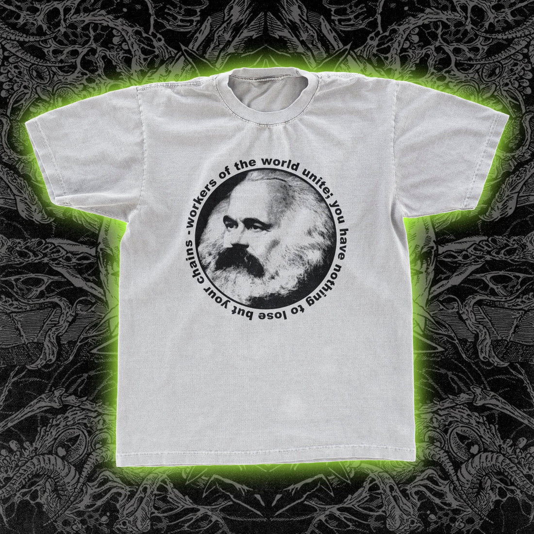 Karl Marx Shirt | Marx Shirt - Night Channels
