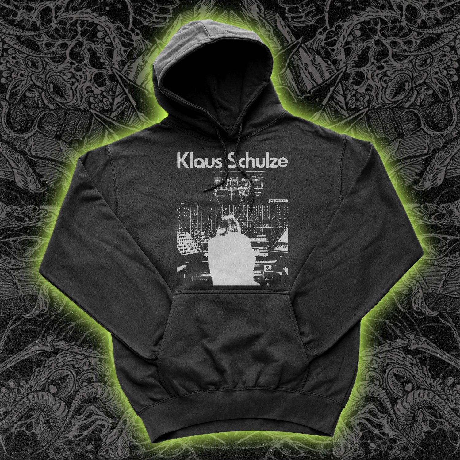 Klaus Schulze Revision For Dark Colors Hoodie | Occult, Cult, and ...