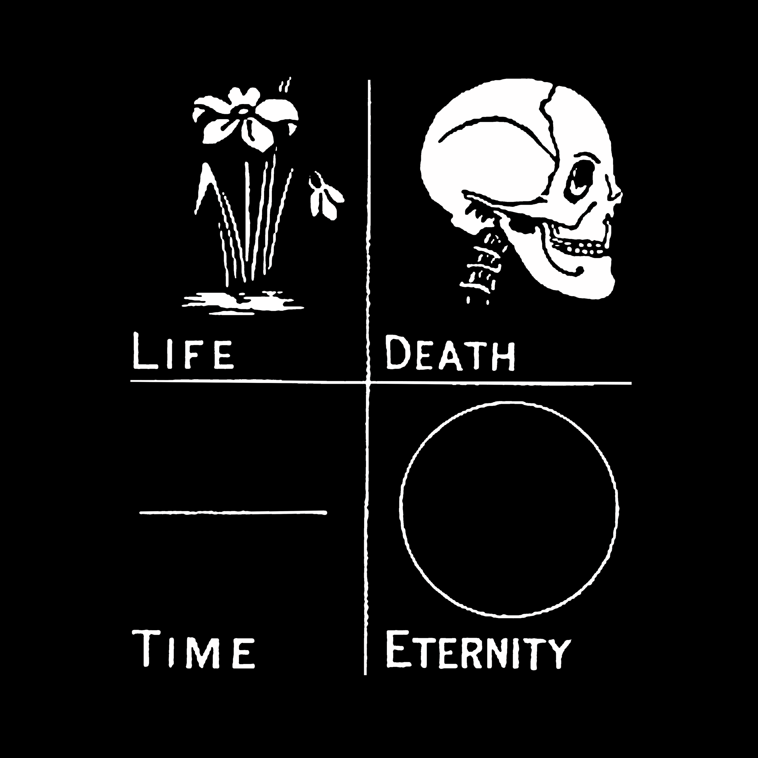 Life Death Time Eternity | Occult & Obscure Clothing | Night Channels