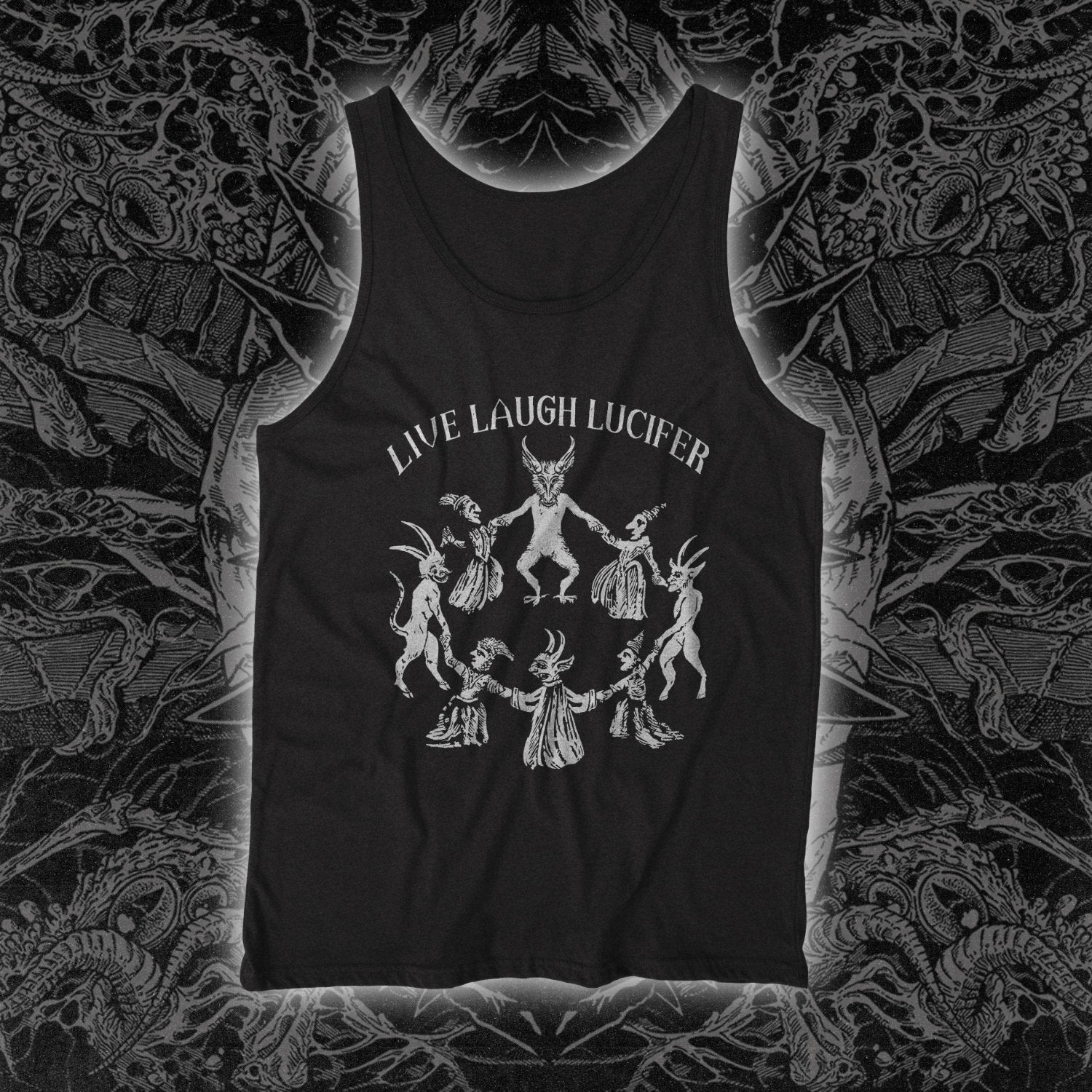 Live Laugh Lucifer Tank