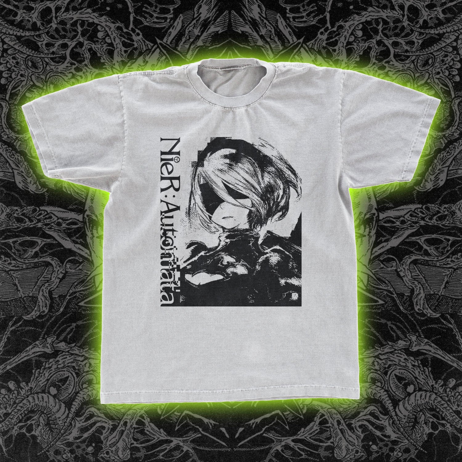 Nier Automata 2B Classic Gildan Shirt | Occult & Obscure Shirts | Night ...