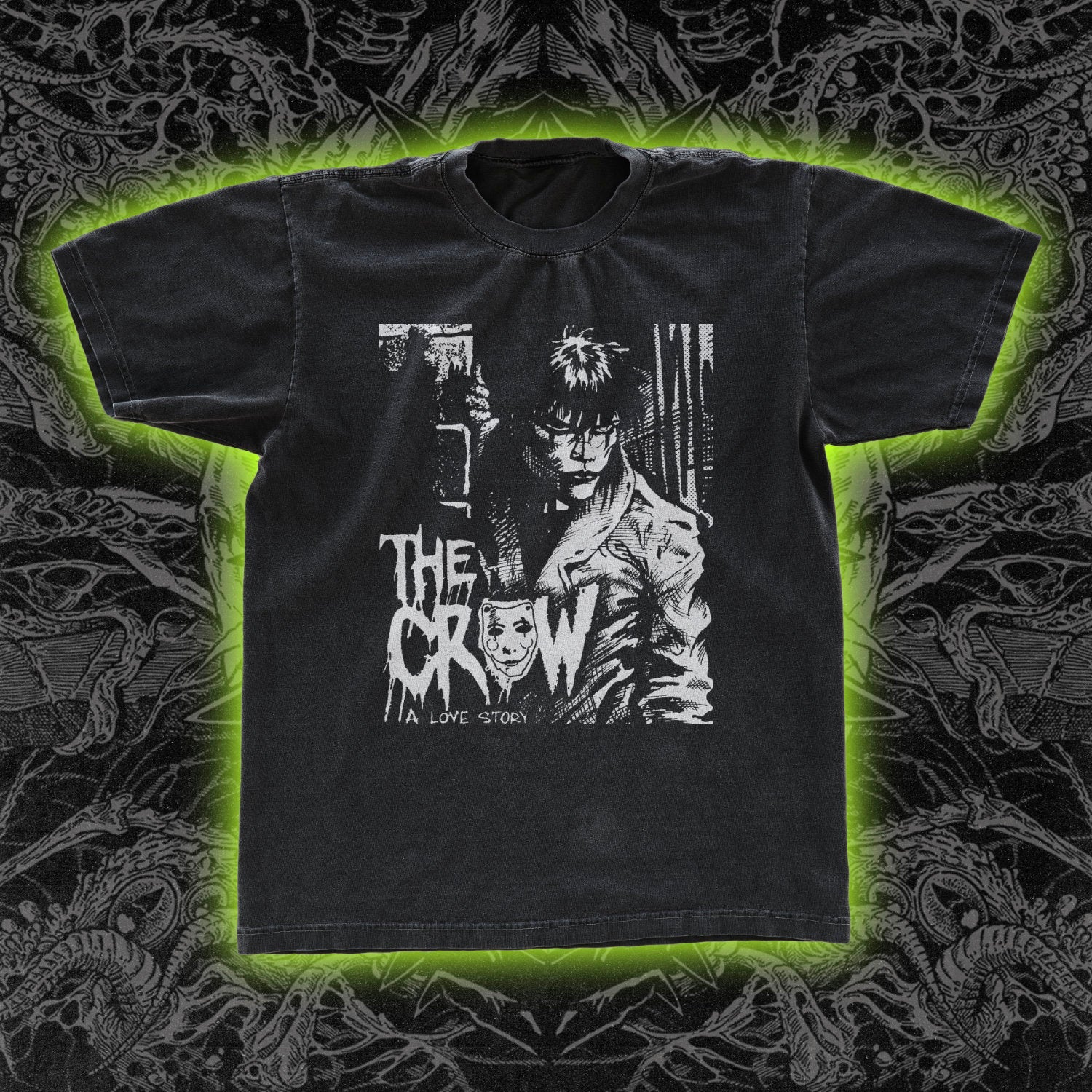 The Crow A Love Story Film Classic Gildan Shirt | Occult & Obscure ...